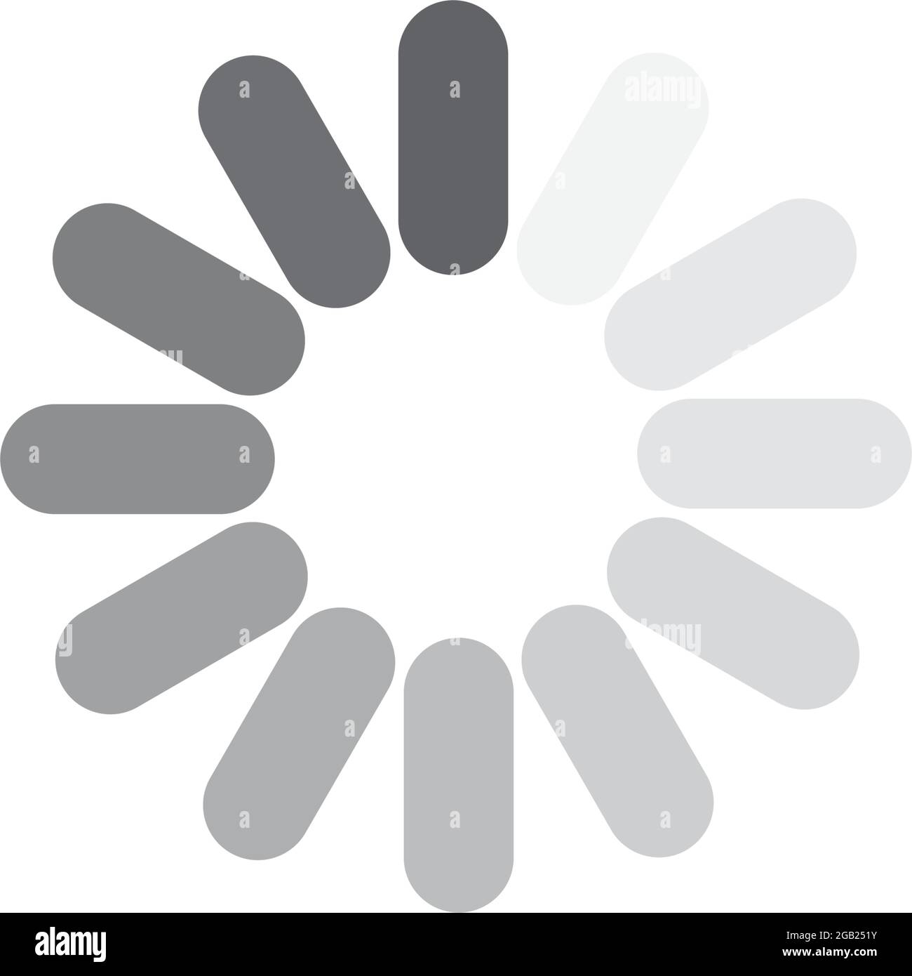 Downloading process icon Stock Vector Images - Alamy