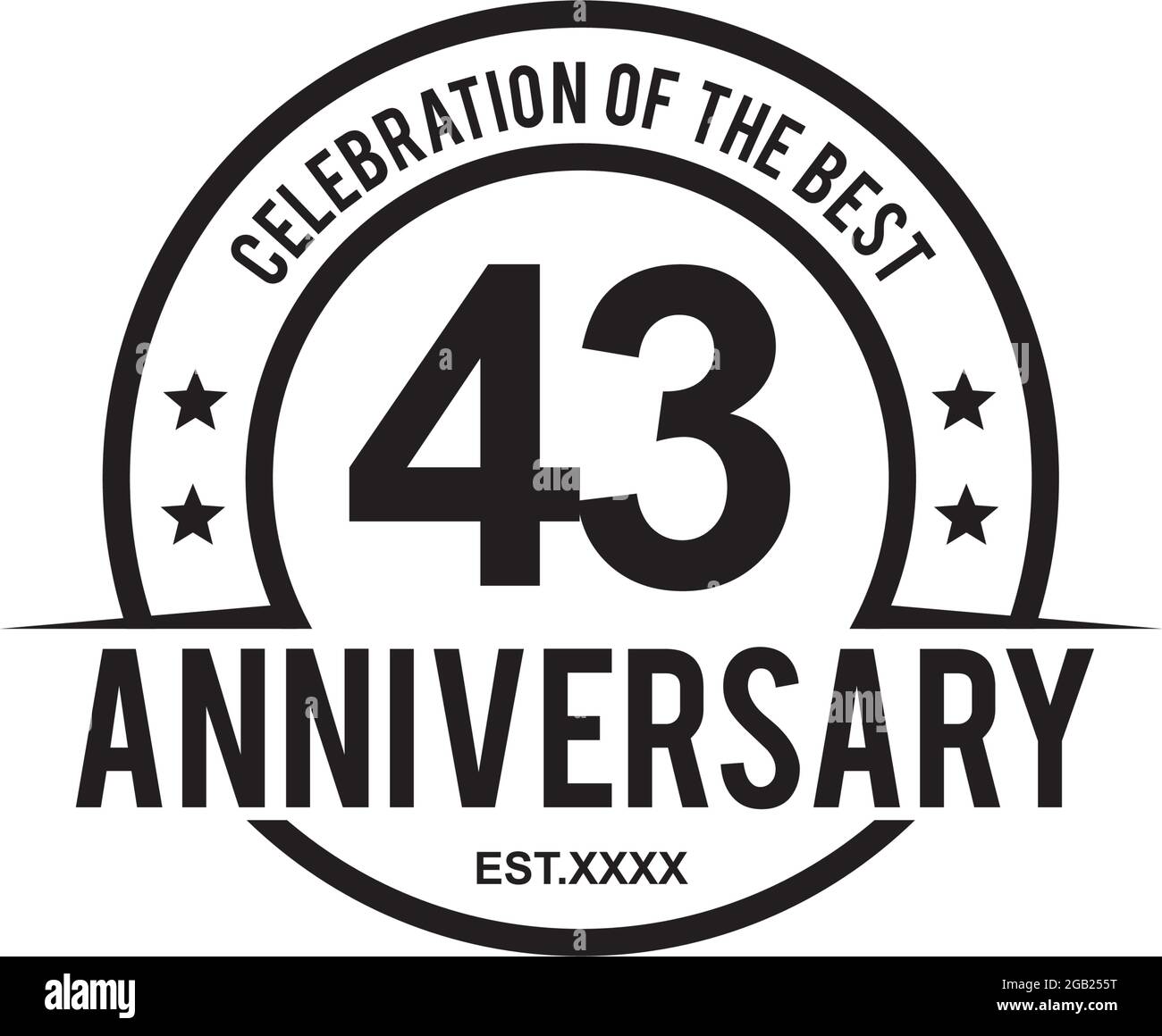 43 birthday icon vector hi-res stock photography and images - Alamy