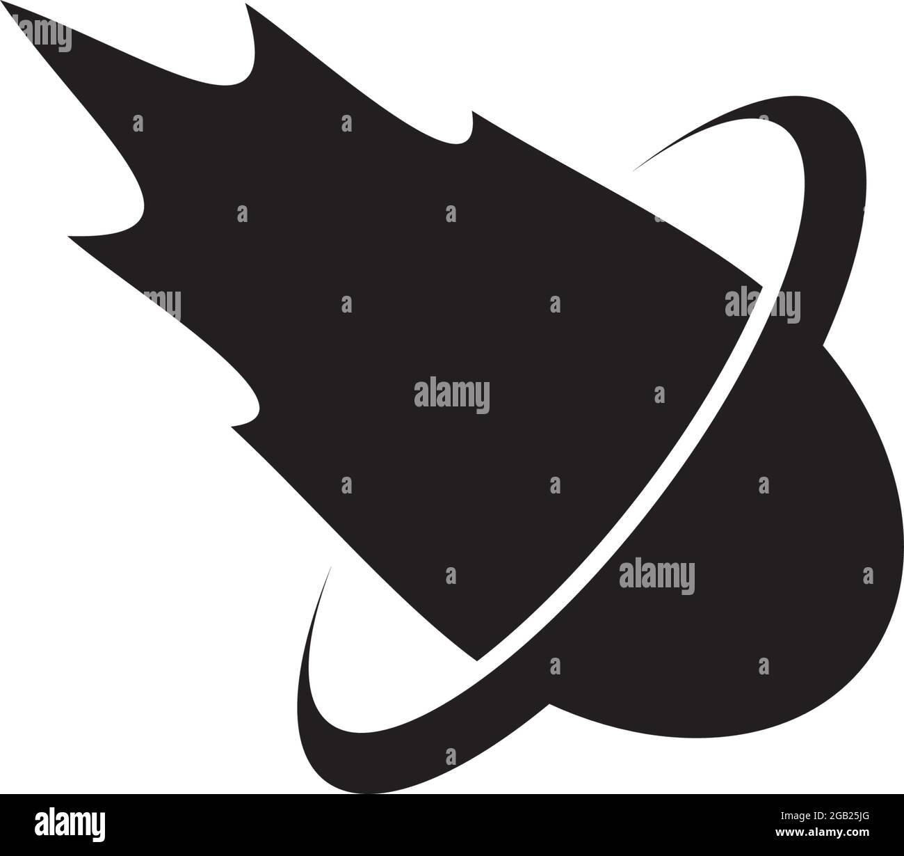 Falling meteor logo design vector template Stock Vector Image & Art - Alamy