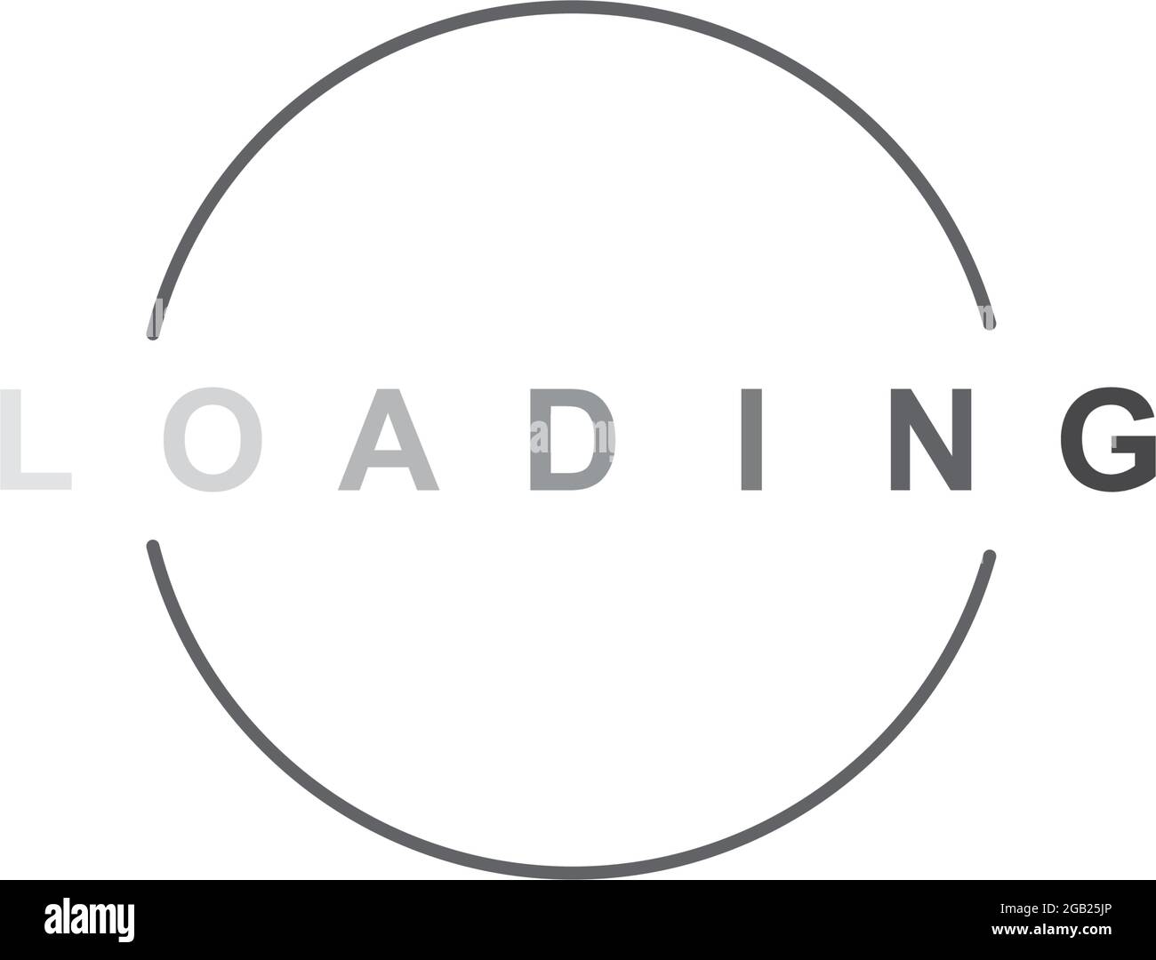 Loading icon logo design vector template Stock Vector Image & Art - Alamy