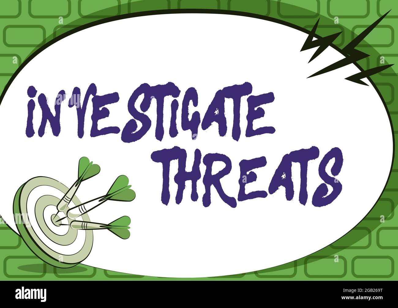 Sign displaying Investigate Threats. Internet Concept carry out a ...