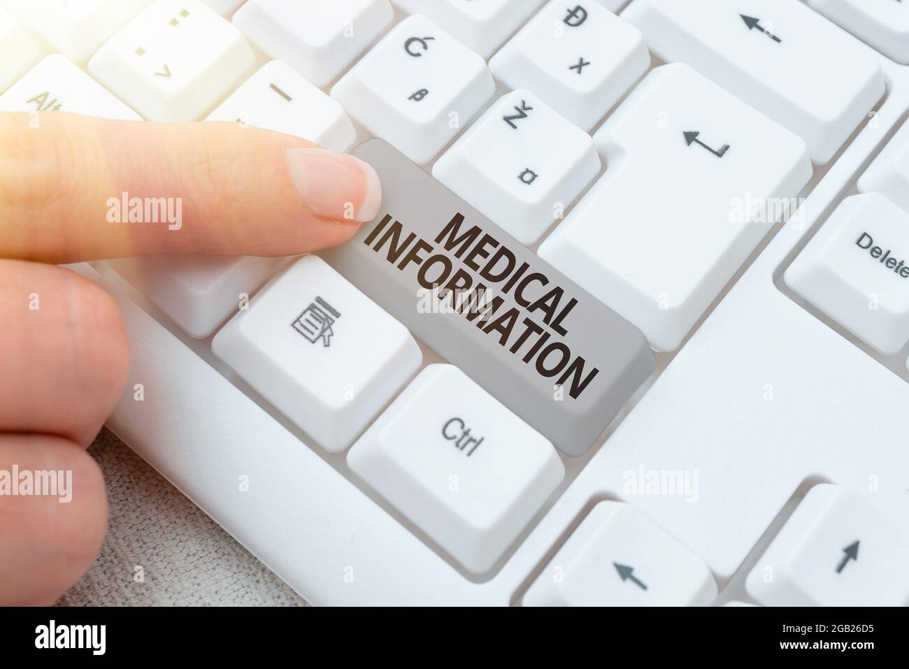 Conceptual display Medical Information. Business idea Healthrelated ...