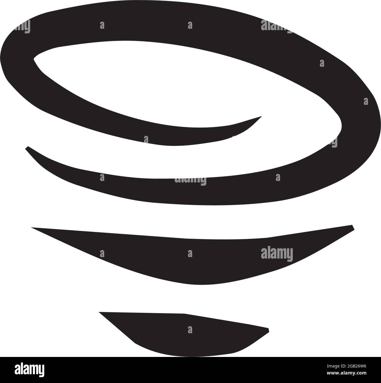 Hurricane icon logo design vector template Stock Vector Image & Art - Alamy