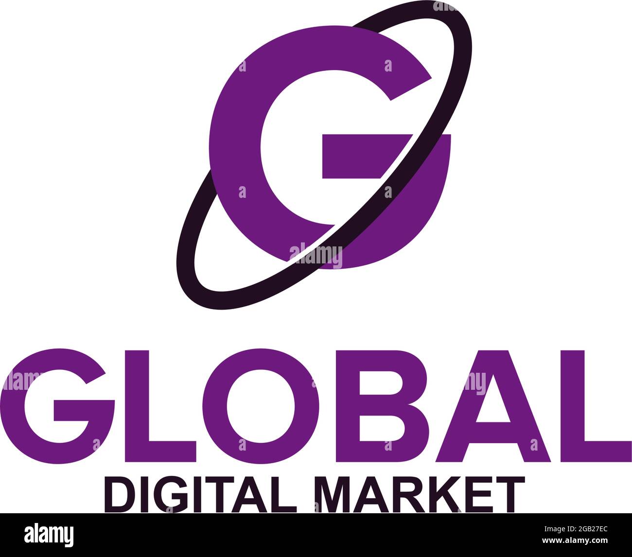 Global business sign Stock Vector Images - Alamy