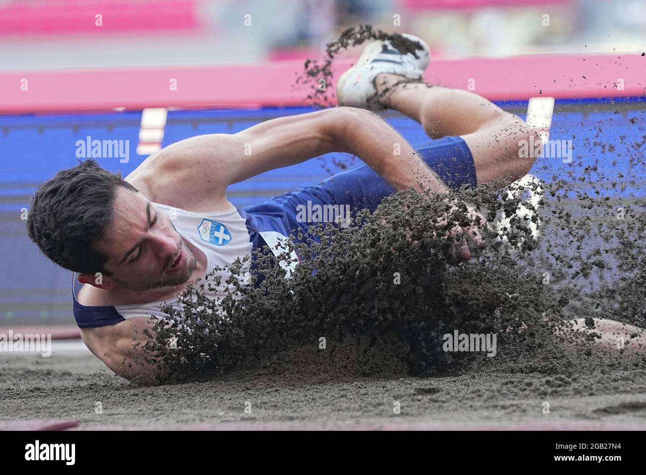 Tokyo, Japan. 02nd Aug, 2021. Athletics: Olympics, long jump, men ...