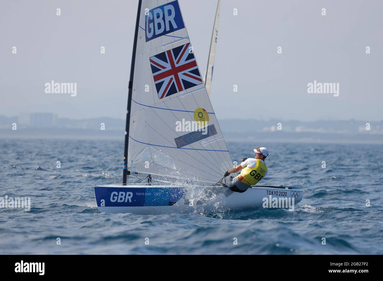 Finn dinghy hi-res stock photography and images - Alamy