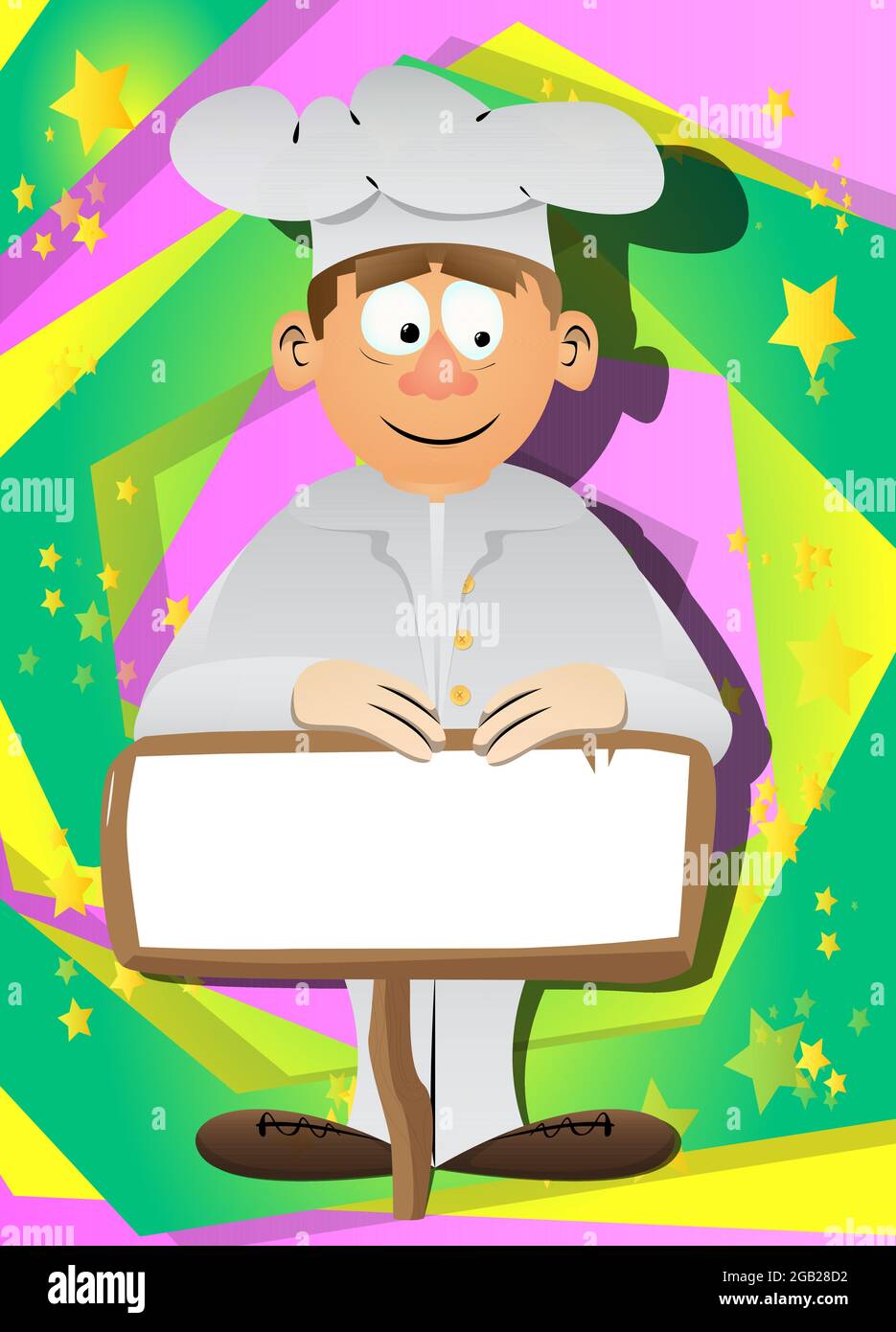 Wood gourmet Stock Vector Images - Alamy