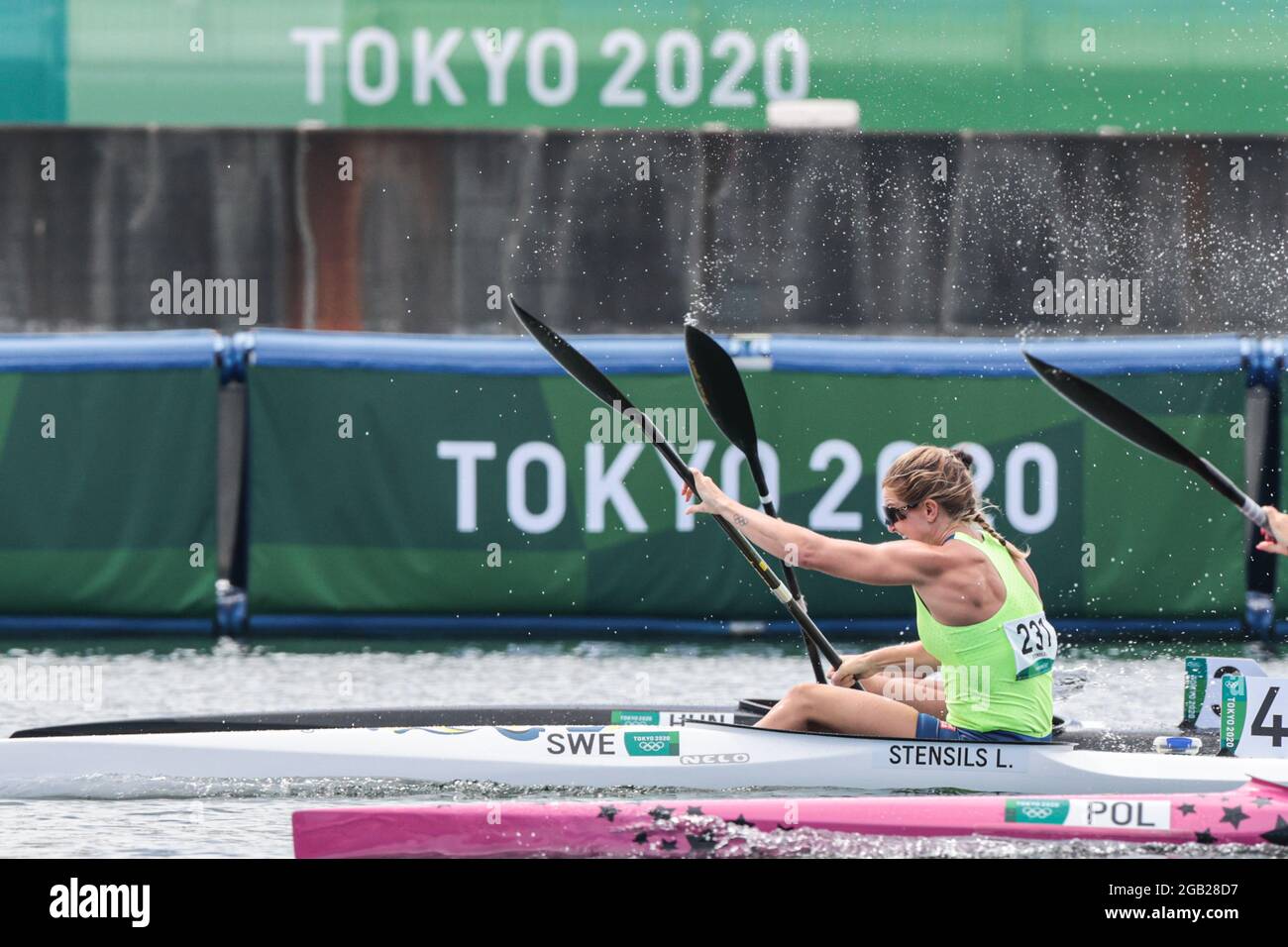 Tokyo, Japan. 2nd Aug, 2021. STENSILS Linnea (SWE) Canoe Sprint : Women ...