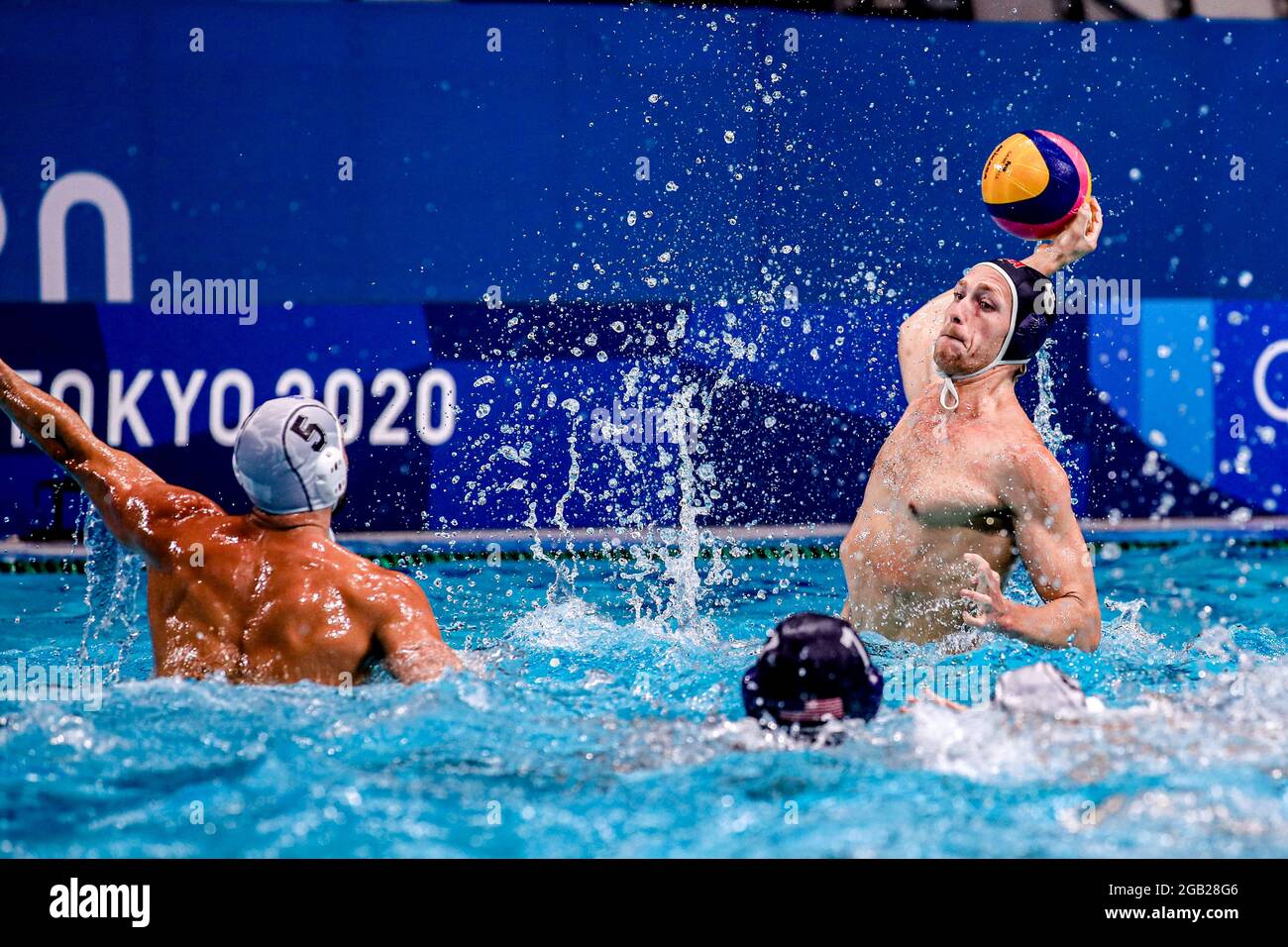 TOKYO, JAPAN - AUGUST 2: Dylan Woodhead of United States during the ...