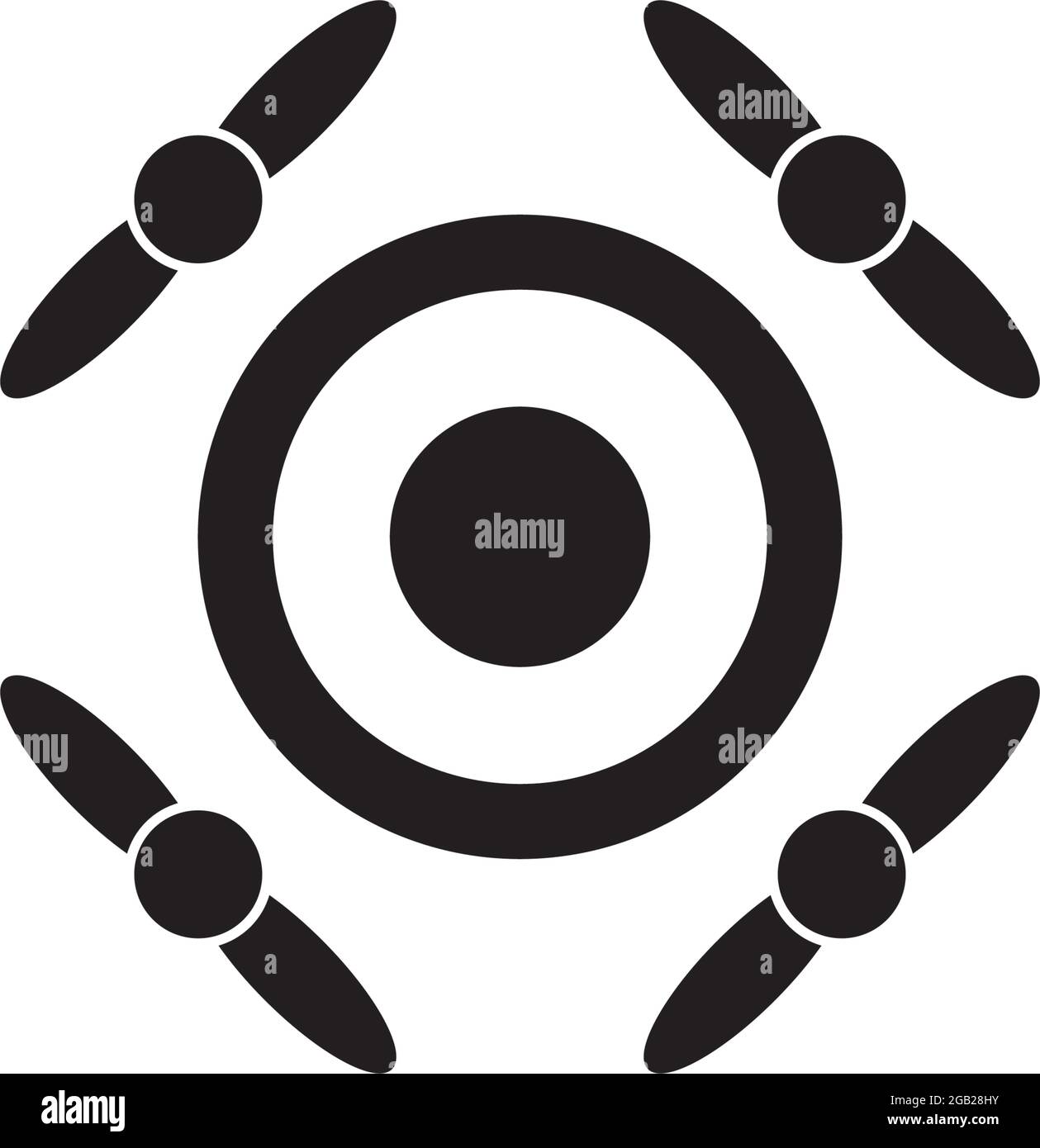 Drone technology logo design vector template Stock Vector Image & Art ...