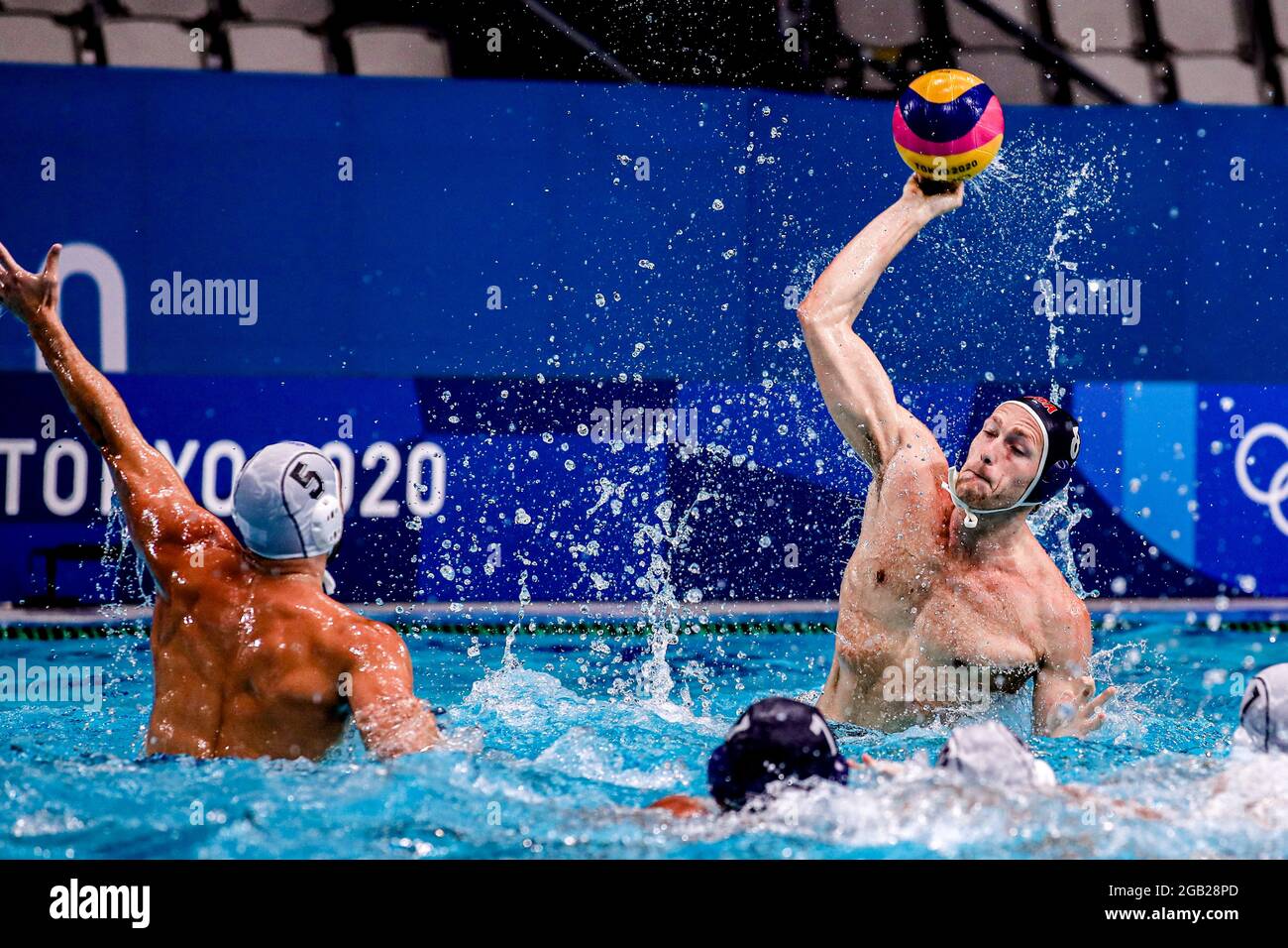 TOKYO, JAPAN - AUGUST 2: Dylan Woodhead of United States during the ...