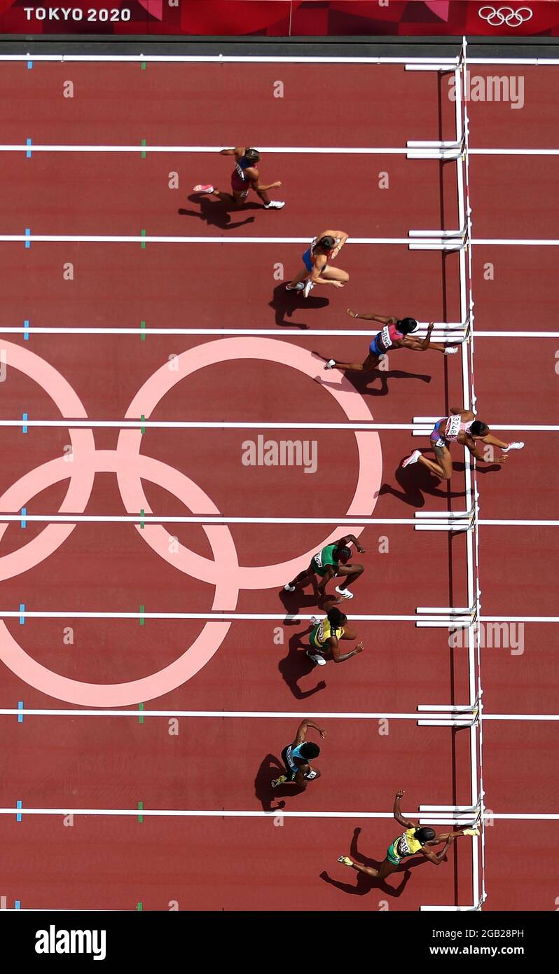 100m hurdle hi-res stock photography and images - Alamy
