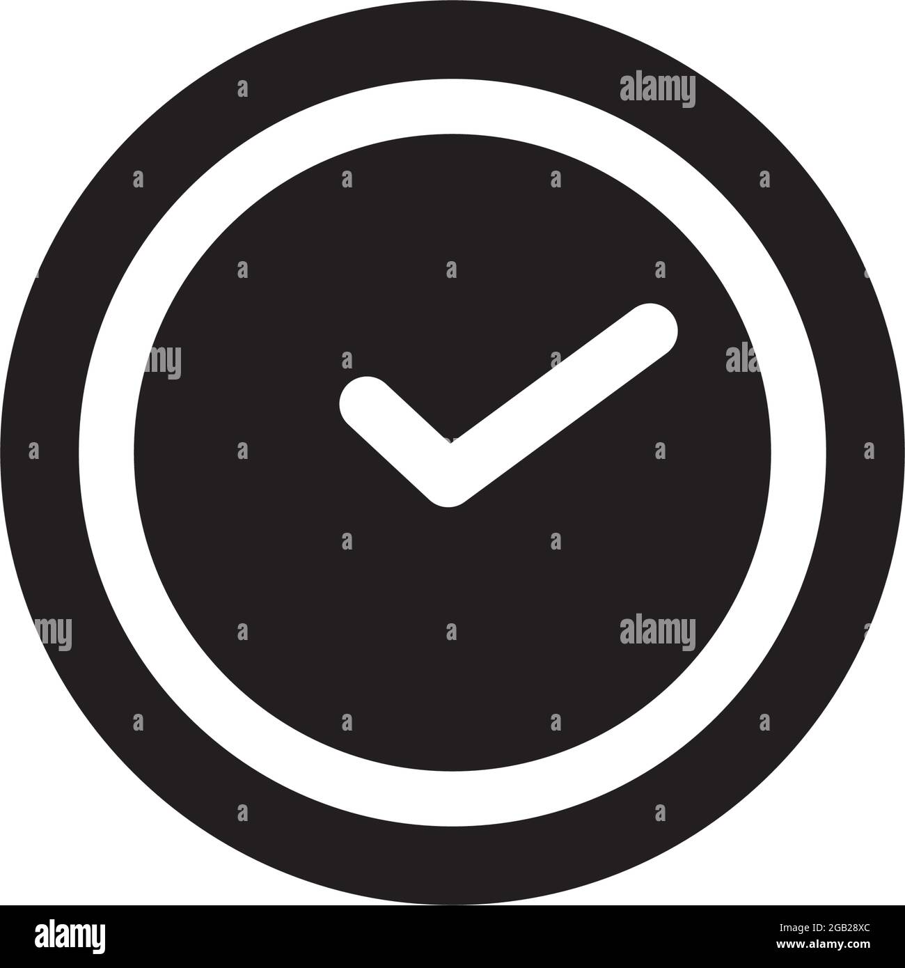 Stopwatch digital modern template Stock Vector Images - Alamy