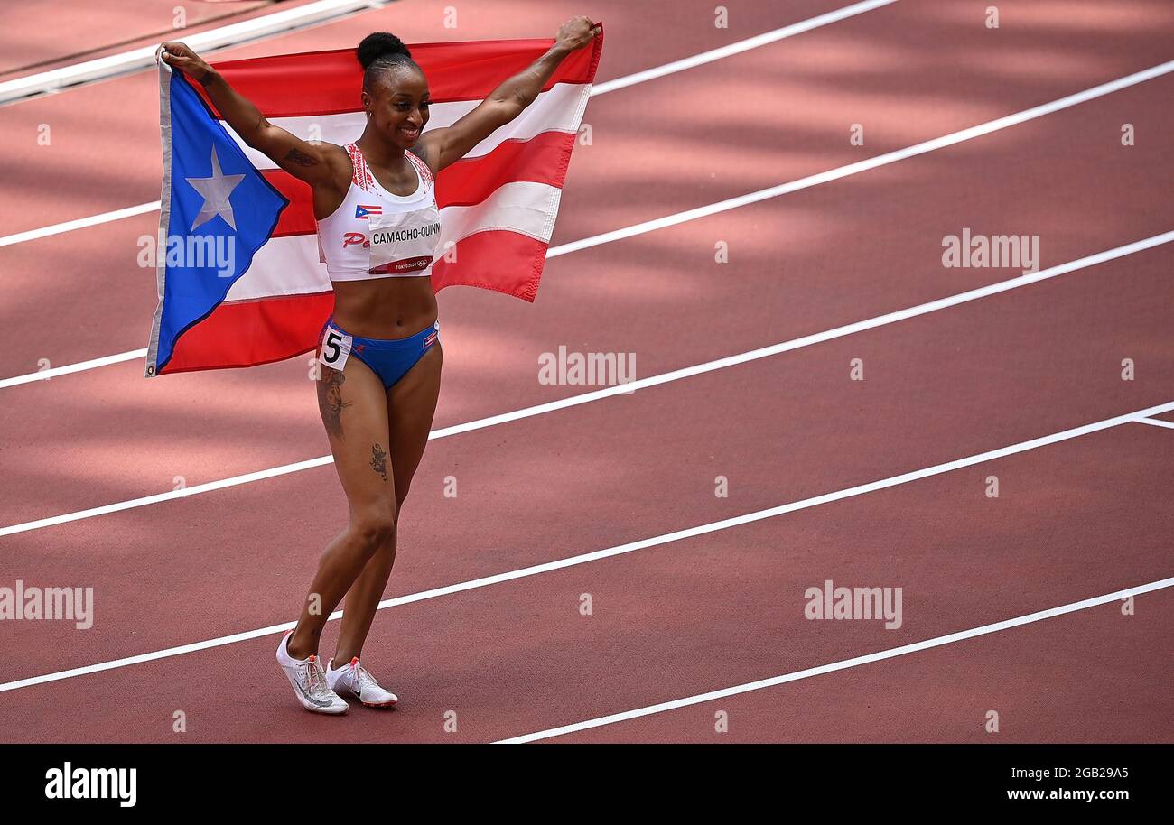 Tokyo, Japan. 2nd Aug, 2021. Jasmine Camacho-Quinn of Puerto Rico ...