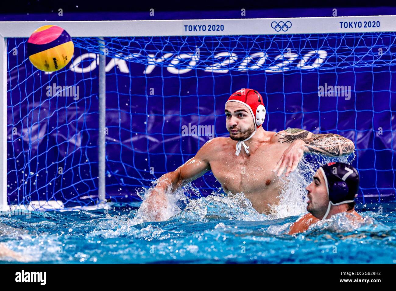 TOKYO, JAPAN - AUGUST 2: Emmanouil Zerdevas of Greece during the Tokyo ...