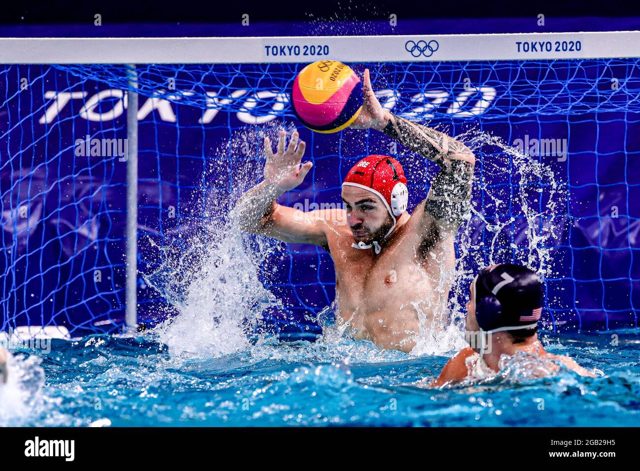 TOKYO, JAPAN - AUGUST 2: Emmanouil Zerdevas of Greece during the Tokyo ...