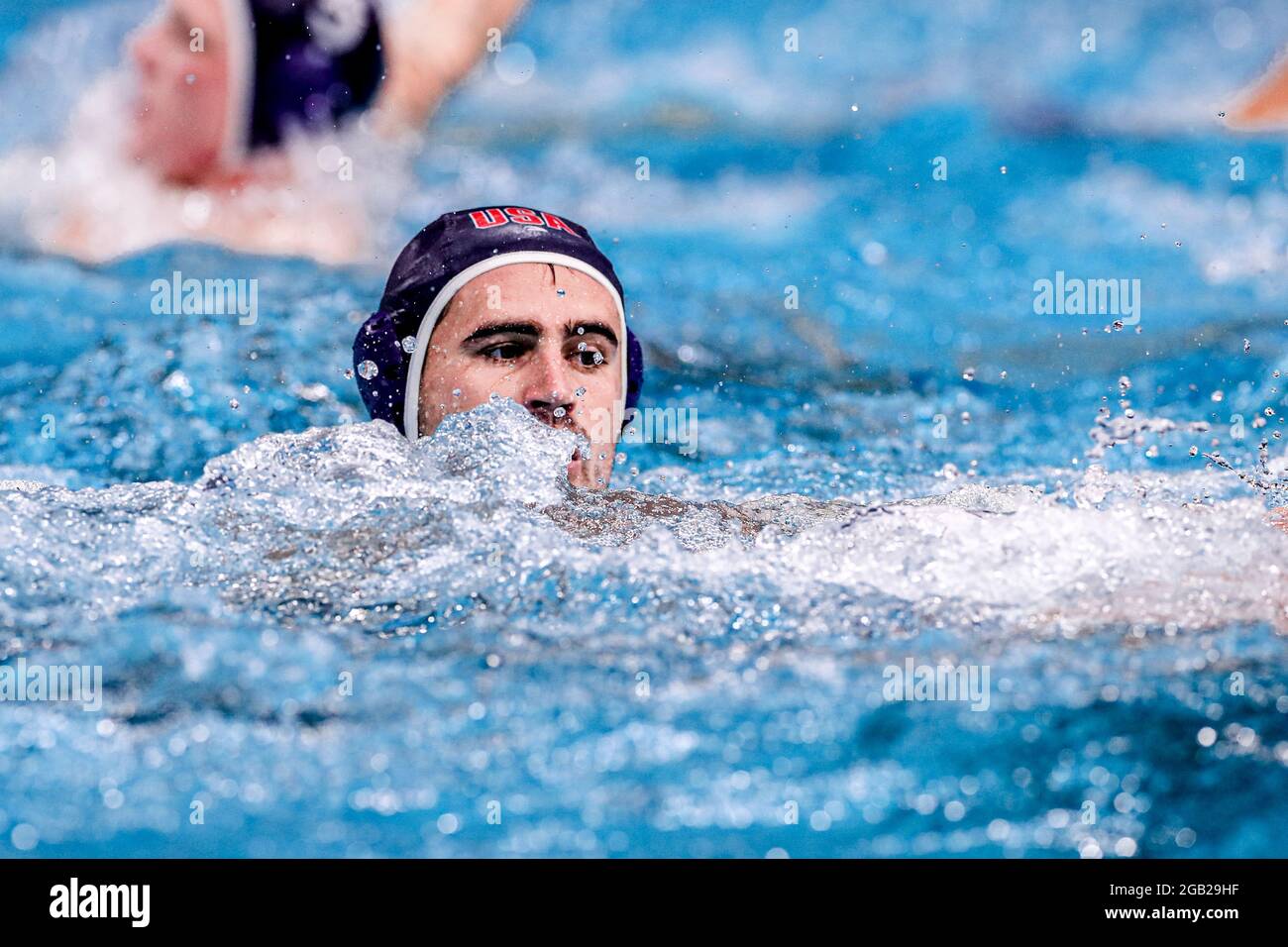 TOKYO, JAPAN - AUGUST 2: Ben Hallock of United States during the Tokyo ...