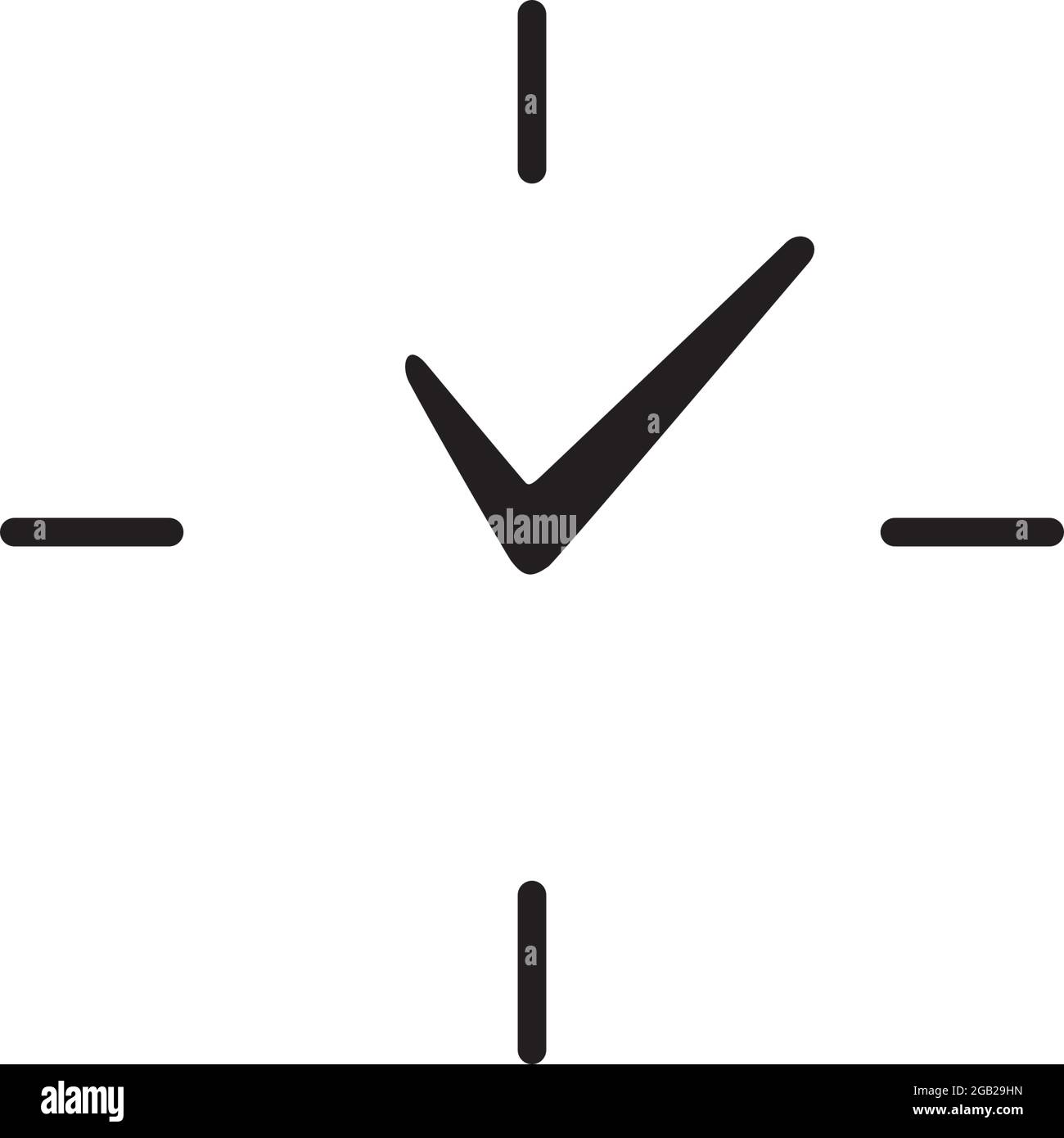 24 hour clock face Stock Vector Images - Alamy