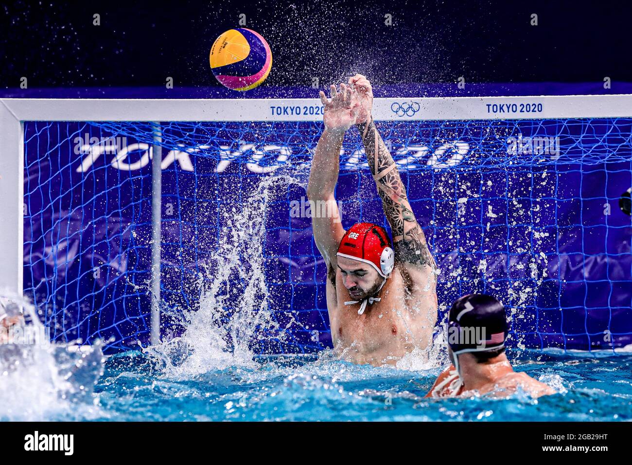 TOKYO, JAPAN - AUGUST 2: Emmanouil Zerdevas of Greece during the Tokyo ...