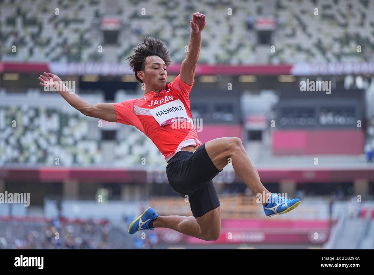 Tokyo, Japan. 02nd Aug, 2021. Athletics: Olympics, long jump, men ...