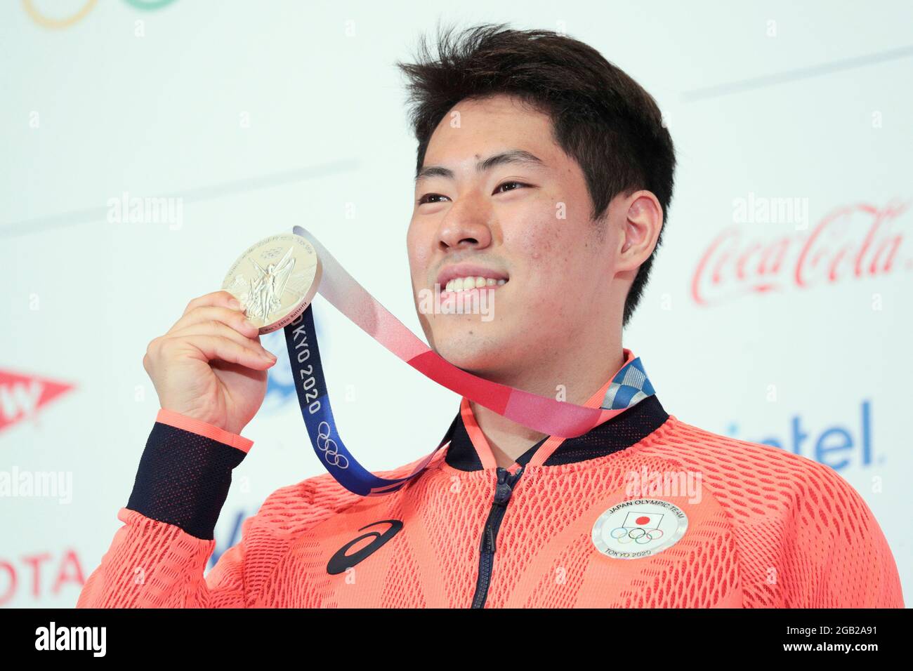 Tokyo, Japan. 2nd Aug, 2021. Tomoru Honda (JPN) Swimming : Silver ...
