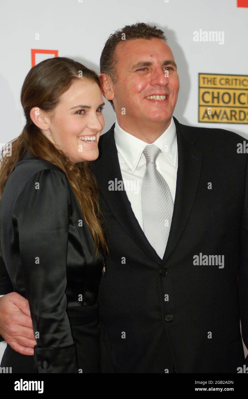 Graham King (r) and daughter attends red carpet arrivals for the 12th ...