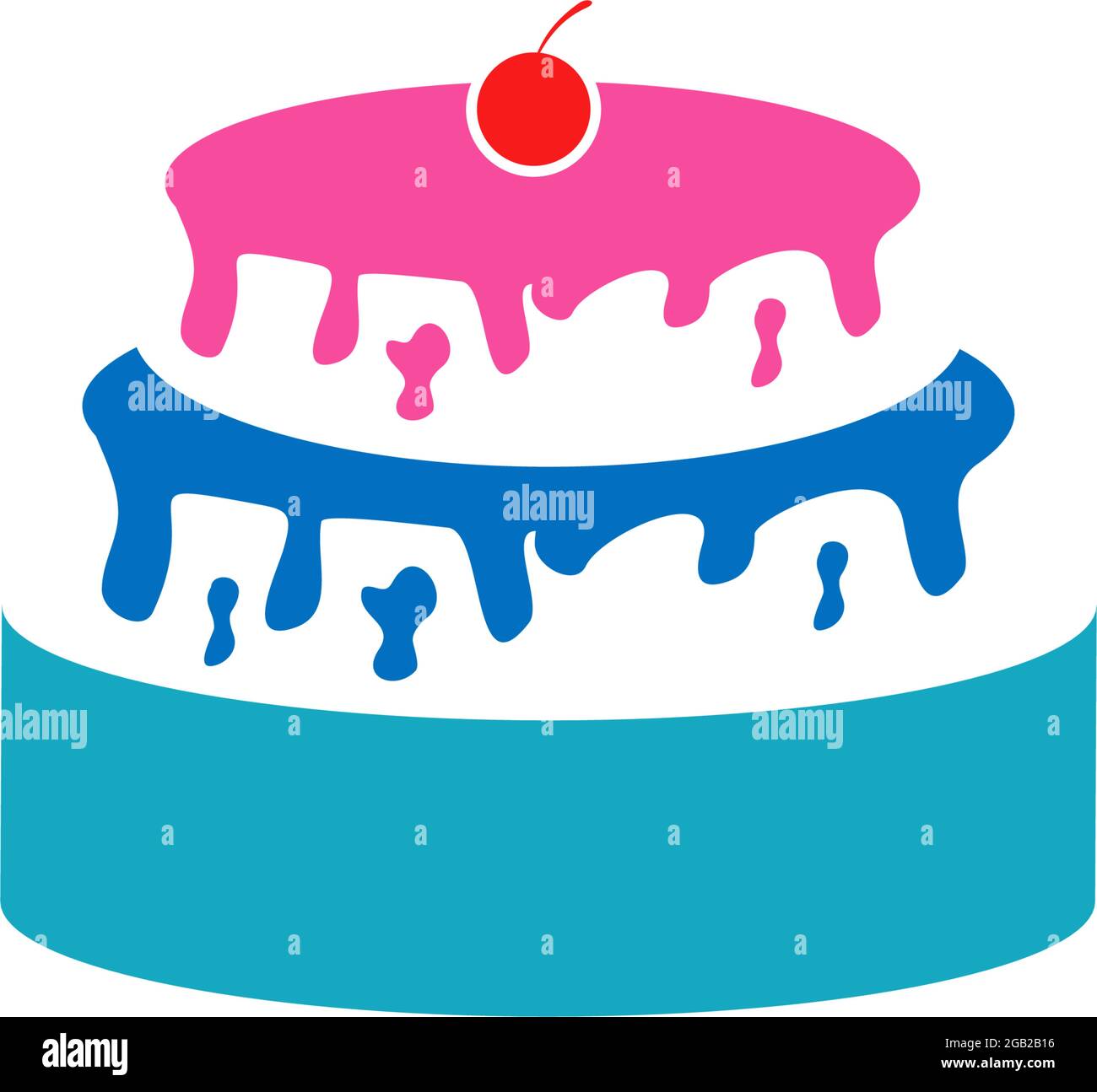 Cute bakery cake shop Cut Out Stock Images & Pictures - Alamy