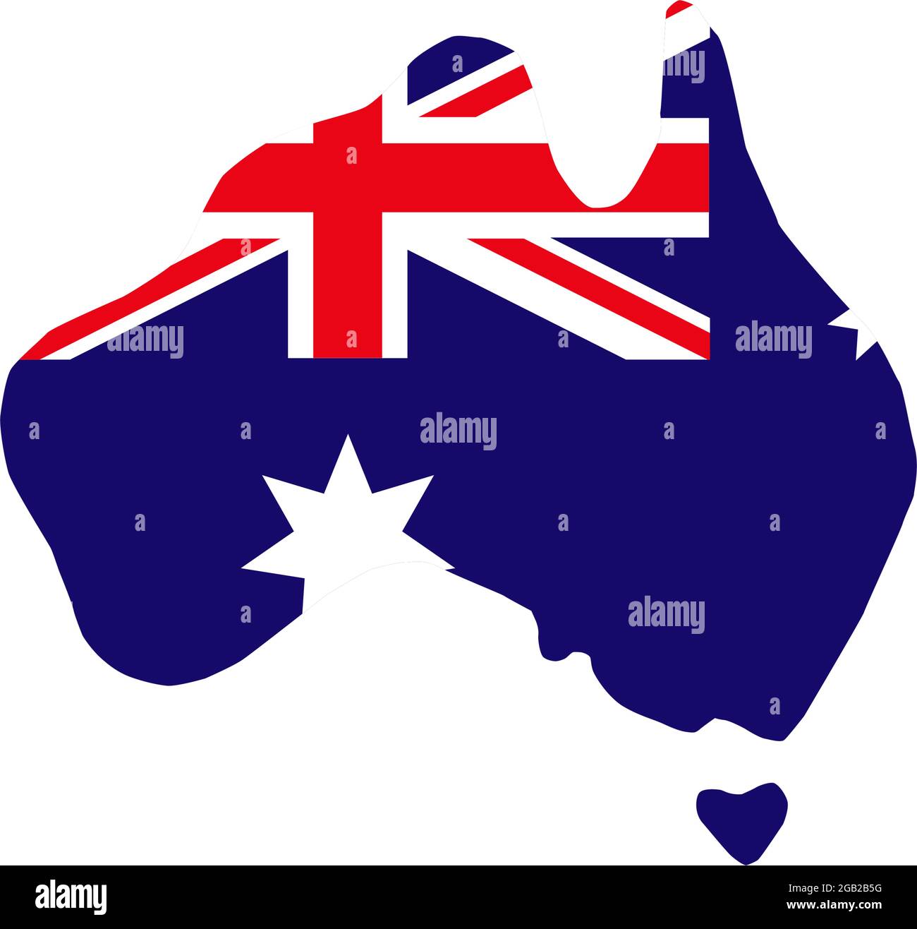 Australia flag icon logo design vector template Stock Vector Image ...