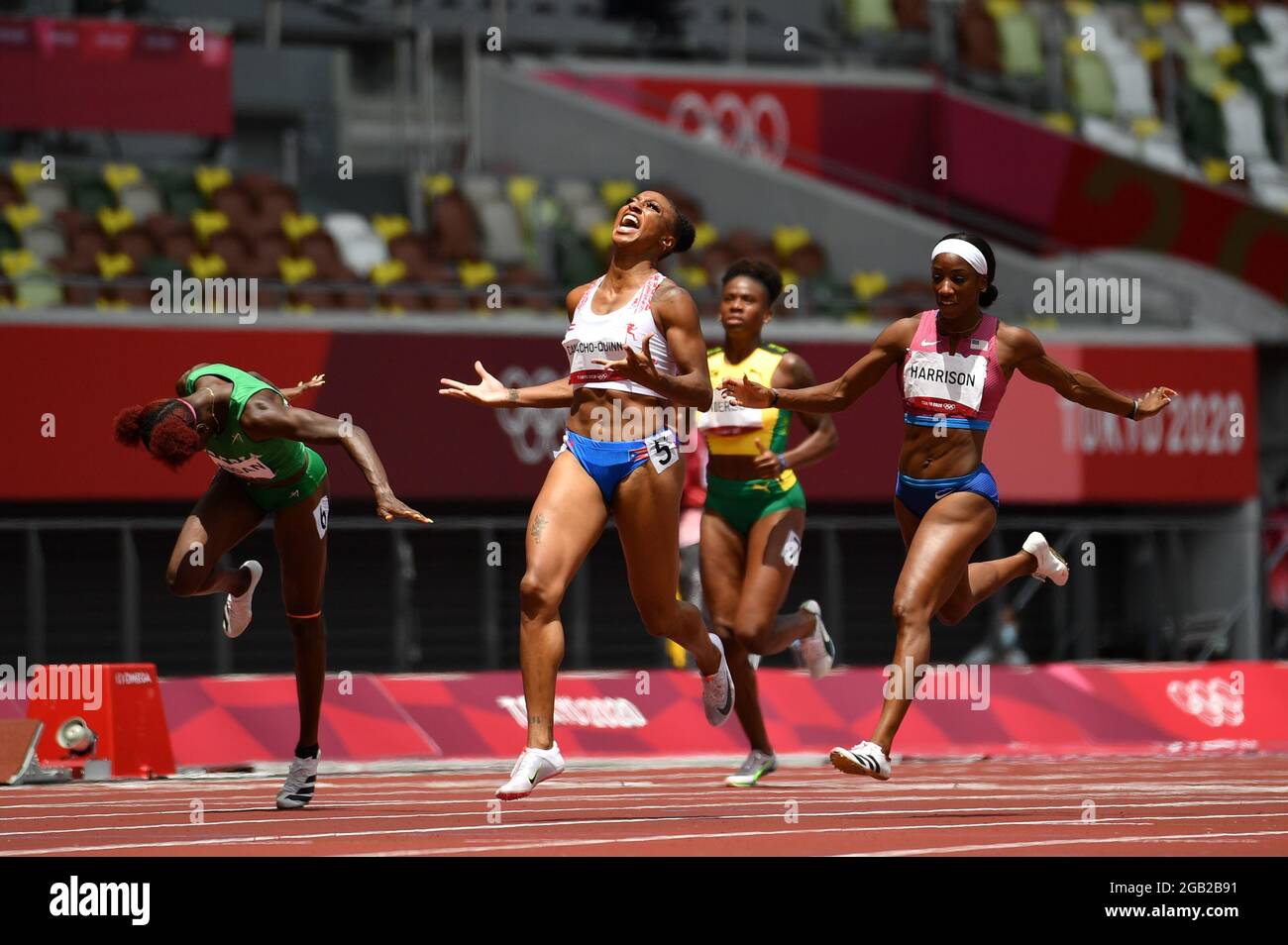 Tokyo, Japan. Credit: MATSUO. 2nd Aug, 2021. CAMACHO-QUINN Jasmine (PUR ...