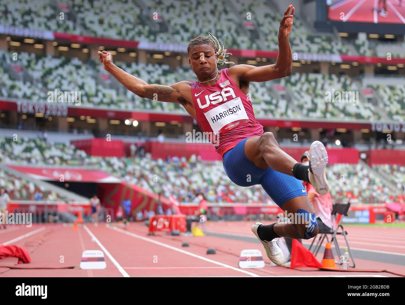 Tokyo, Japan. 2nd Aug, 2021. Juvaughn Harrison of the United States ...