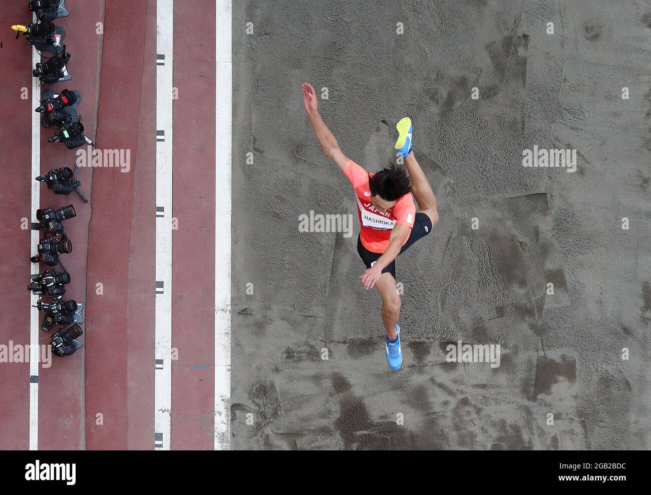Tokyo, Japan. 2nd Aug, 2021. Yuki Hashioka of Japan competes during the ...