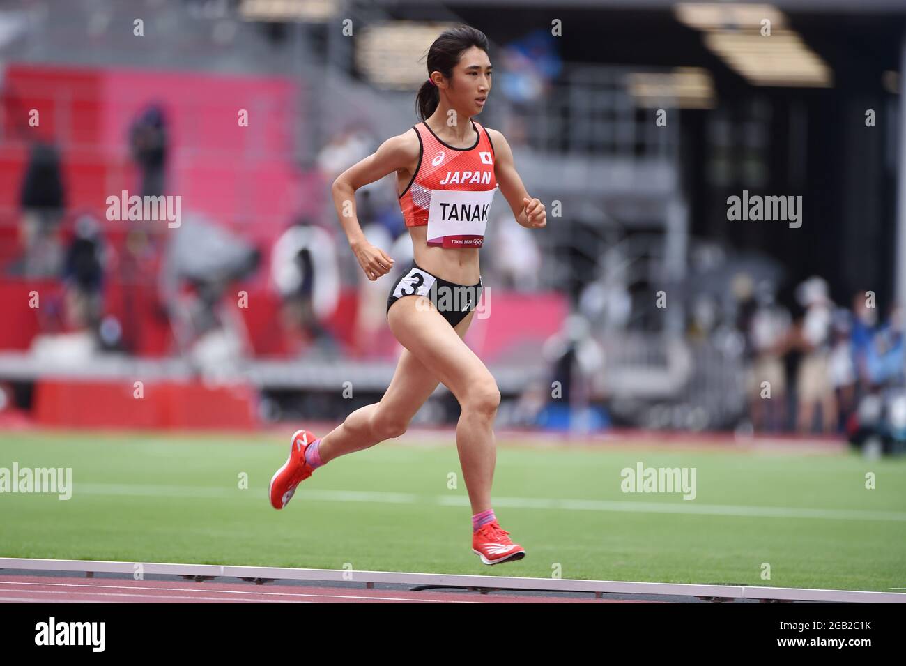 Tokyo, Japan. 2nd Aug, 2021. Nozomi Tanaka (JPN), August 2, 2021 - Athletics : Women's 1500m ...