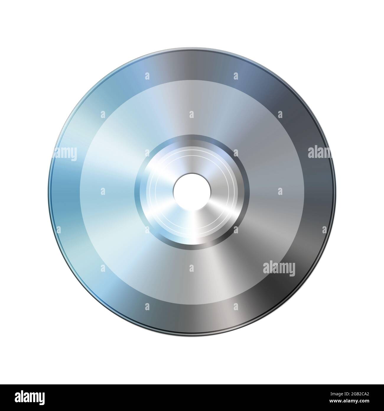 Compact disc isolated on white background. with clipping path Stock ...