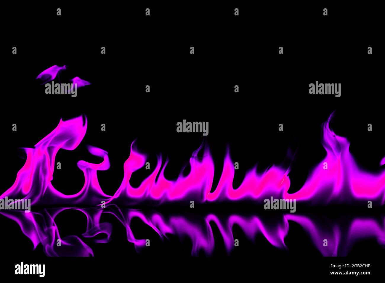 Pink fire flames hi-res stock photography and images - Alamy