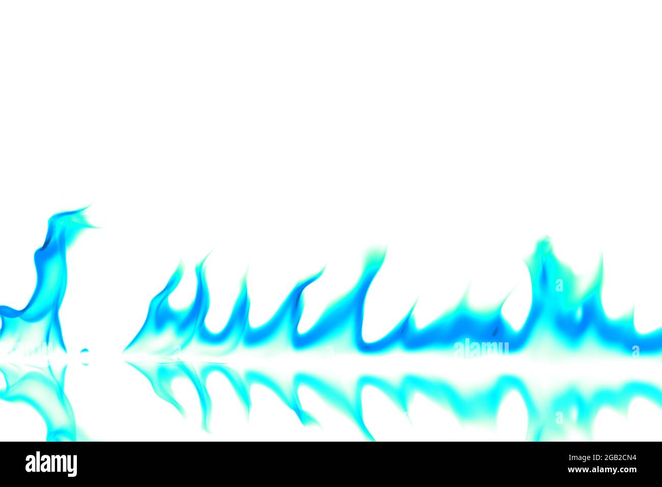 Blue Fire Flames Clipart