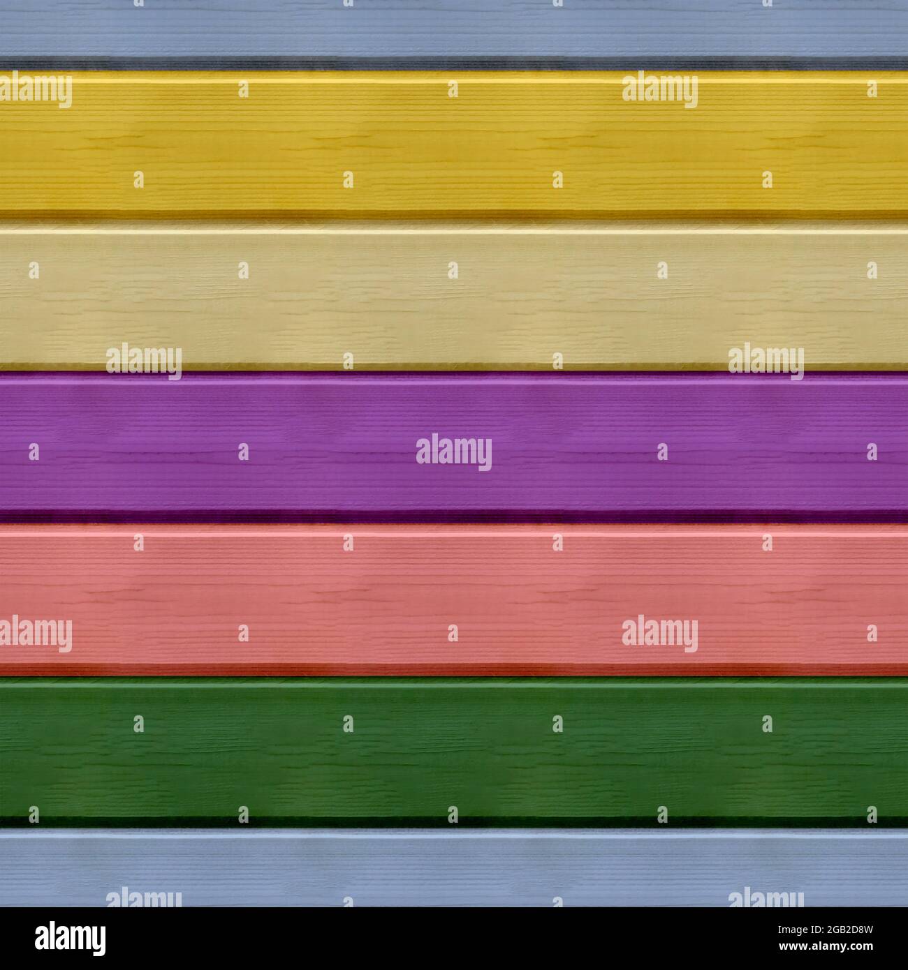 Square seamless texture of color plank wall Stock Photo - Alamy