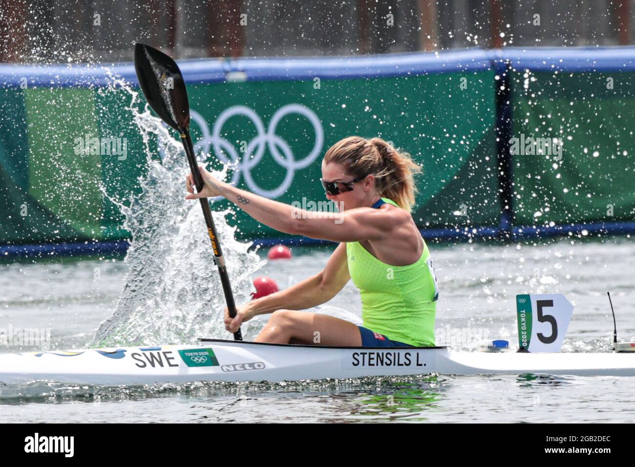 Tokyo, Japan. 2nd Aug, 2021. STENSILS Linnea (SWE) Canoe Sprint : Women ...