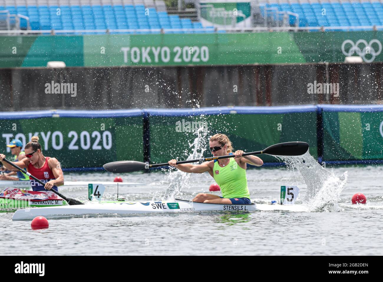 Tokyo, Japan. 2nd Aug, 2021. STENSILS Linnea (SWE) Canoe Sprint : Women ...