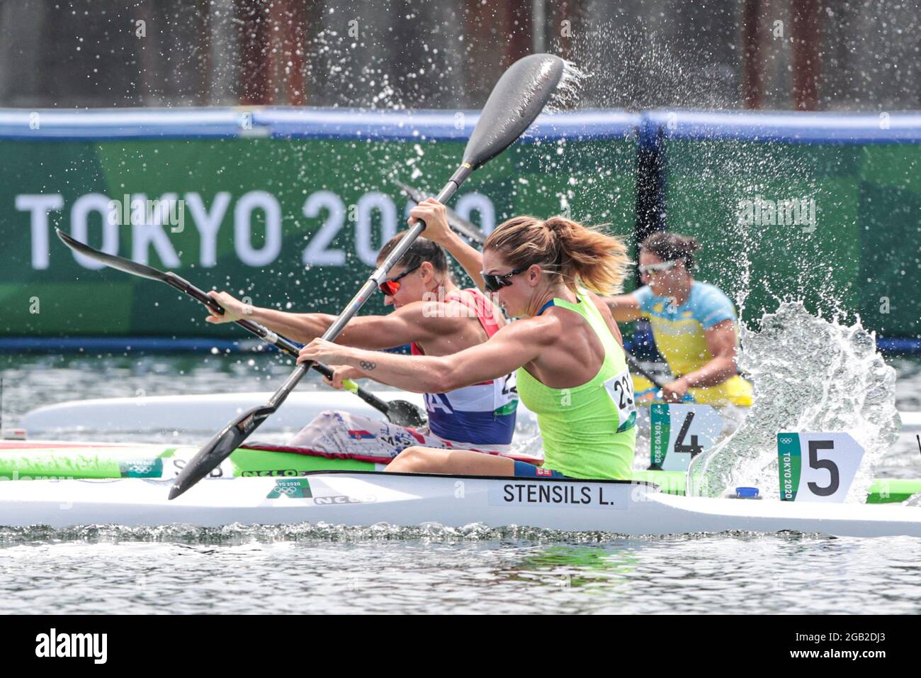 Tokyo, Japan. 2nd Aug, 2021. STENSILS Linnea (SWE) Canoe Sprint : Women ...