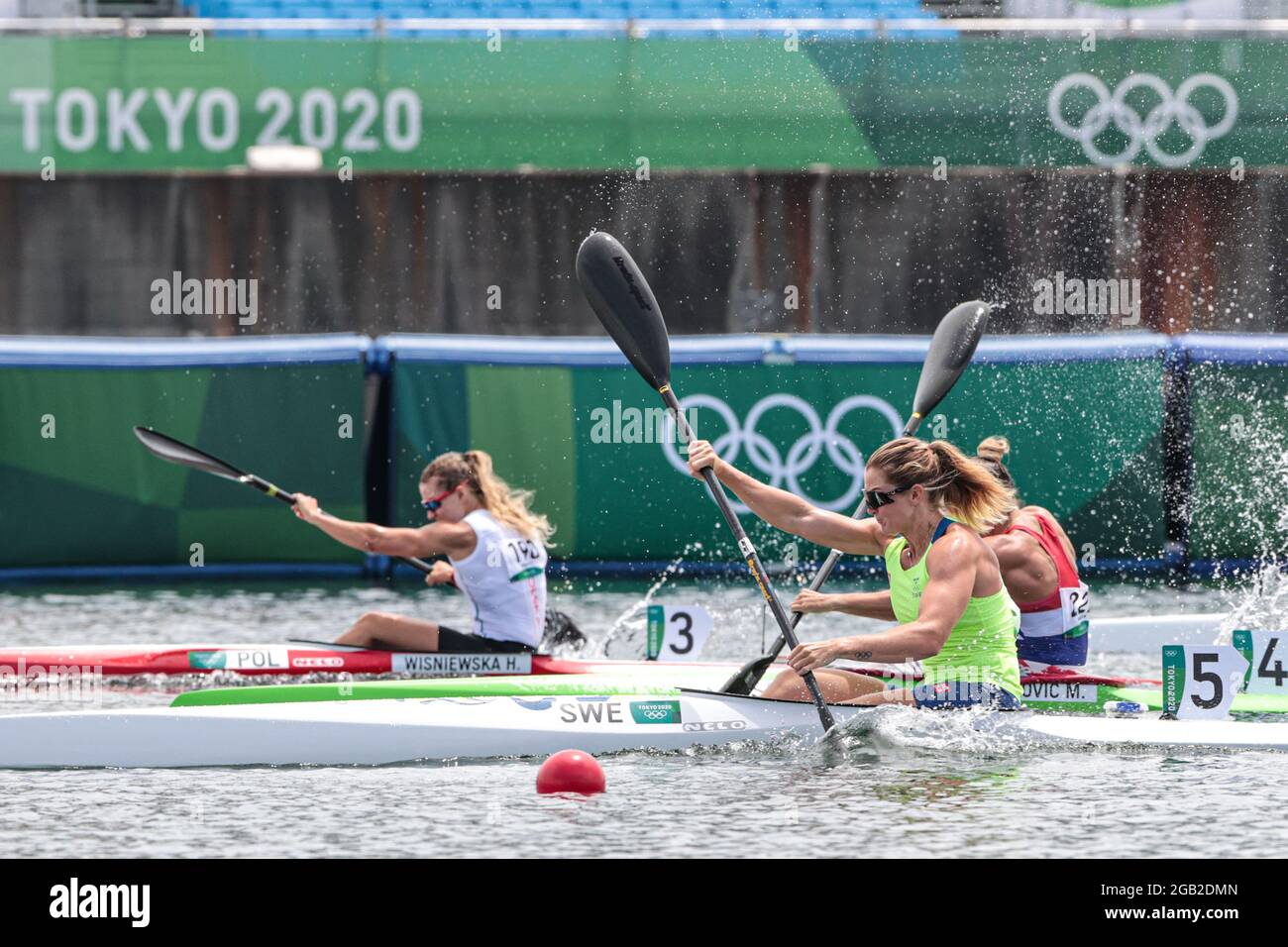 Tokyo, Japan. 2nd Aug, 2021. STENSILS Linnea (SWE) Canoe Sprint : Women ...