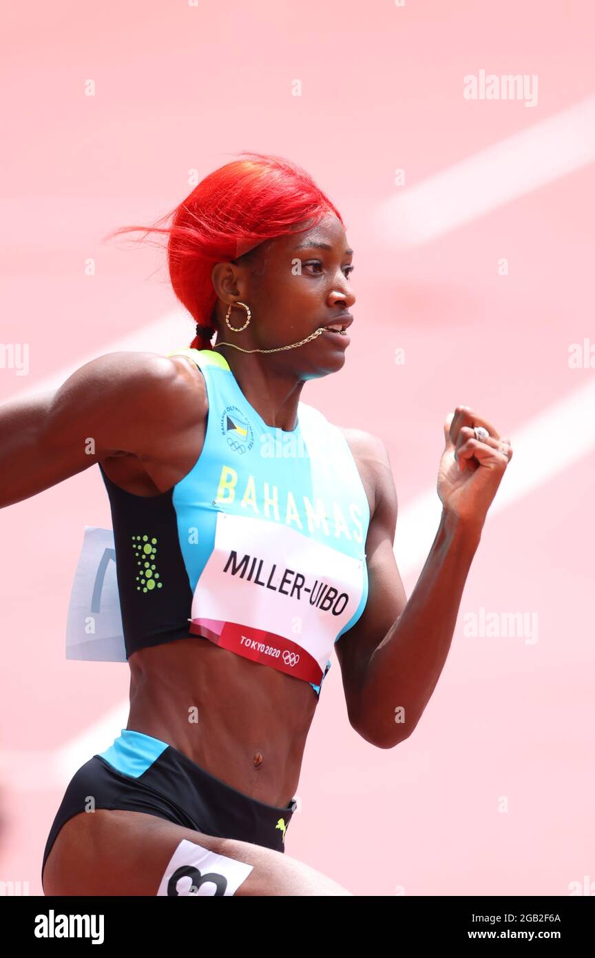 Tokyo, Japan. 2nd Aug, 2021. Shaunae Miller-Uibo (BAH) Athletics ...