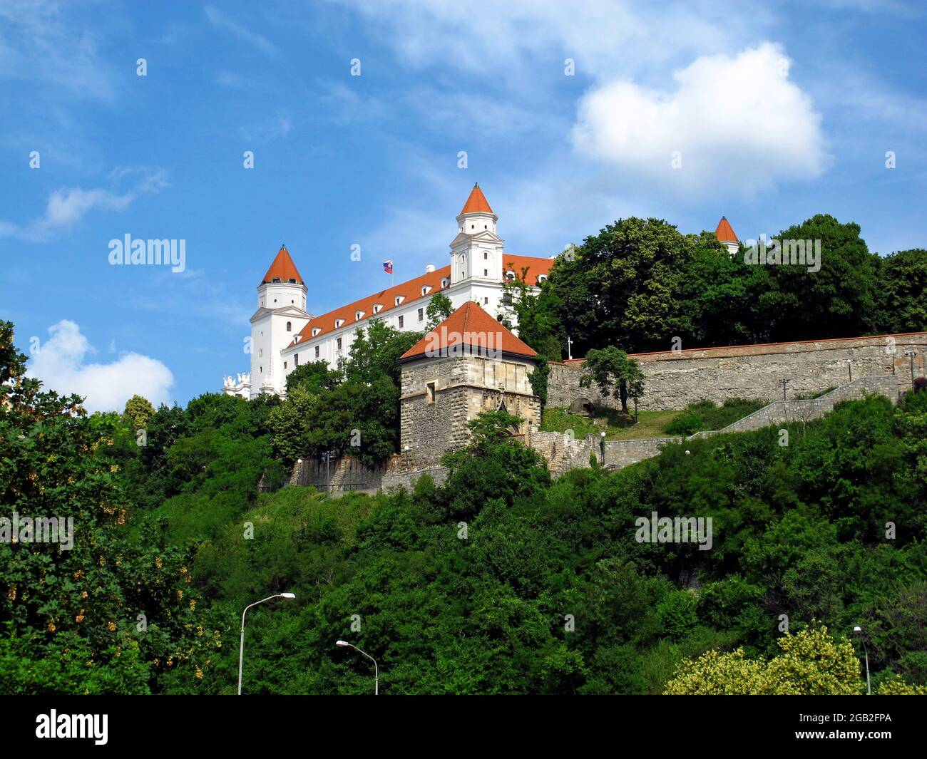 The castle in Bratislava city, Slovakia Stock Photo - Alamy