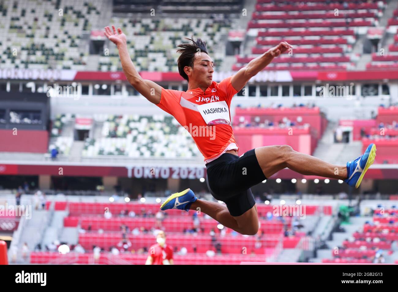 Tokyo, Japan. 2nd Aug, 2021. Yuki Hashioka (JPN) Athletics : Men's Long ...