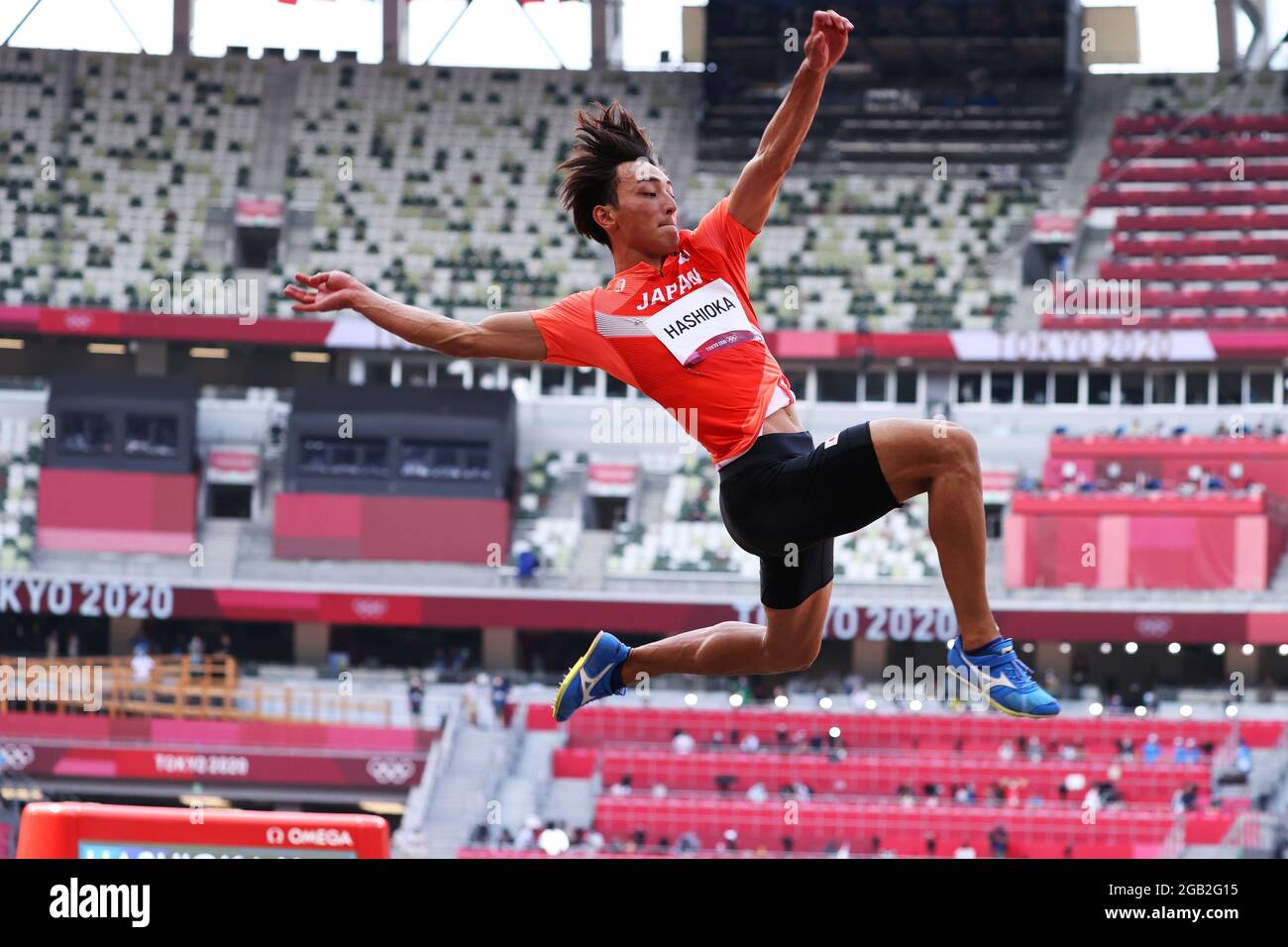 Tokyo, Japan. 2nd Aug, 2021. Yuki Hashioka (JPN) Athletics : Men's Long ...