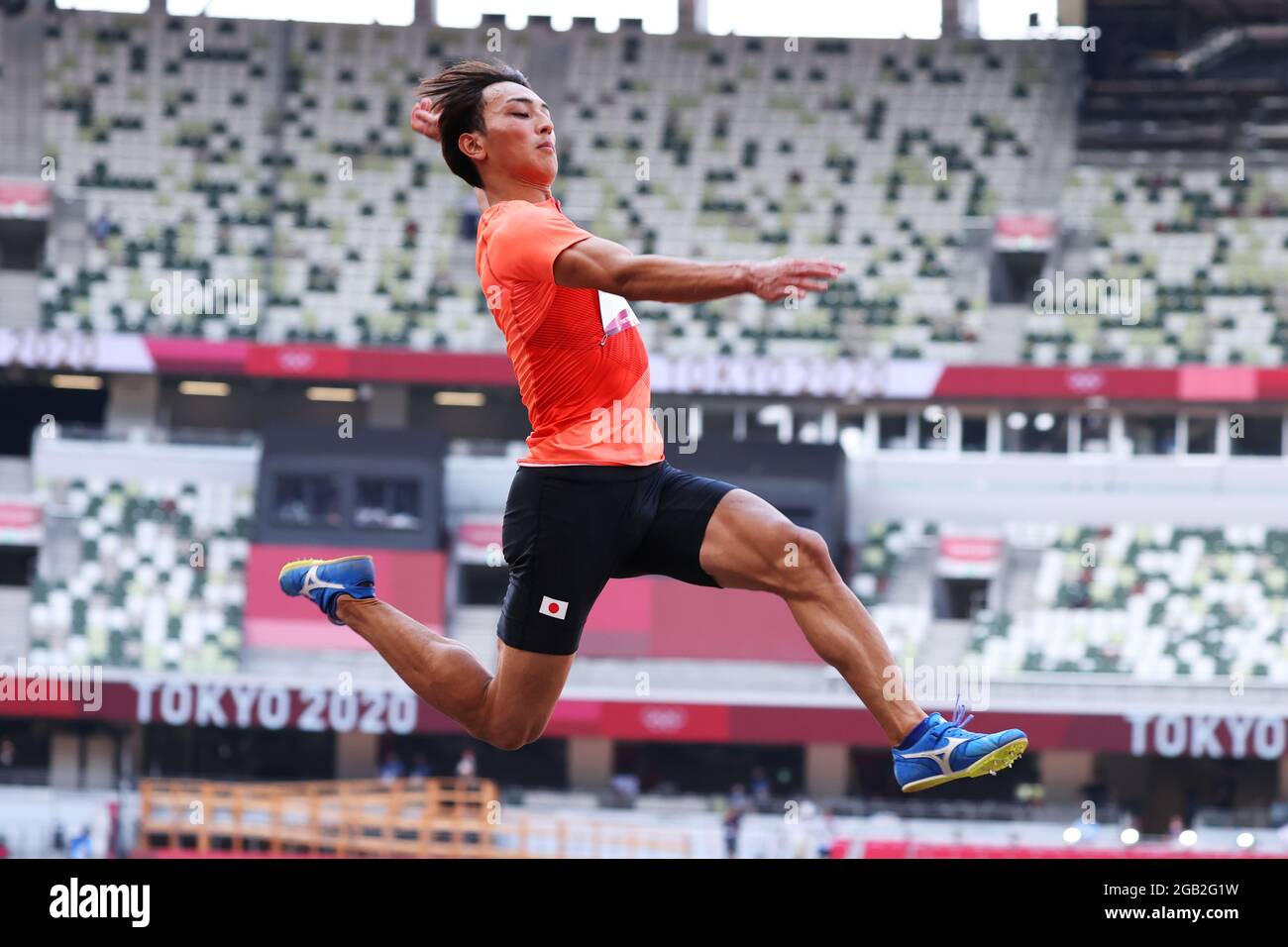 Tokyo, Japan. 2nd Aug, 2021. Yuki Hashioka (JPN) Athletics : Men's Long ...