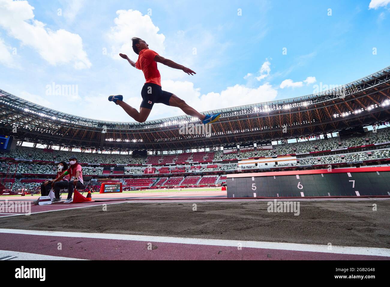 Tokyo, Japan. 2nd Aug, 2021. Yuki Hashioka (JPN) Athletics : Men's Long ...