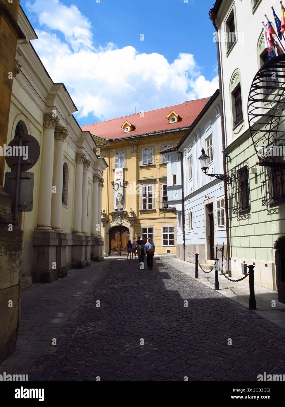 The street in Bratislava, Slovakia Stock Photo - Alamy