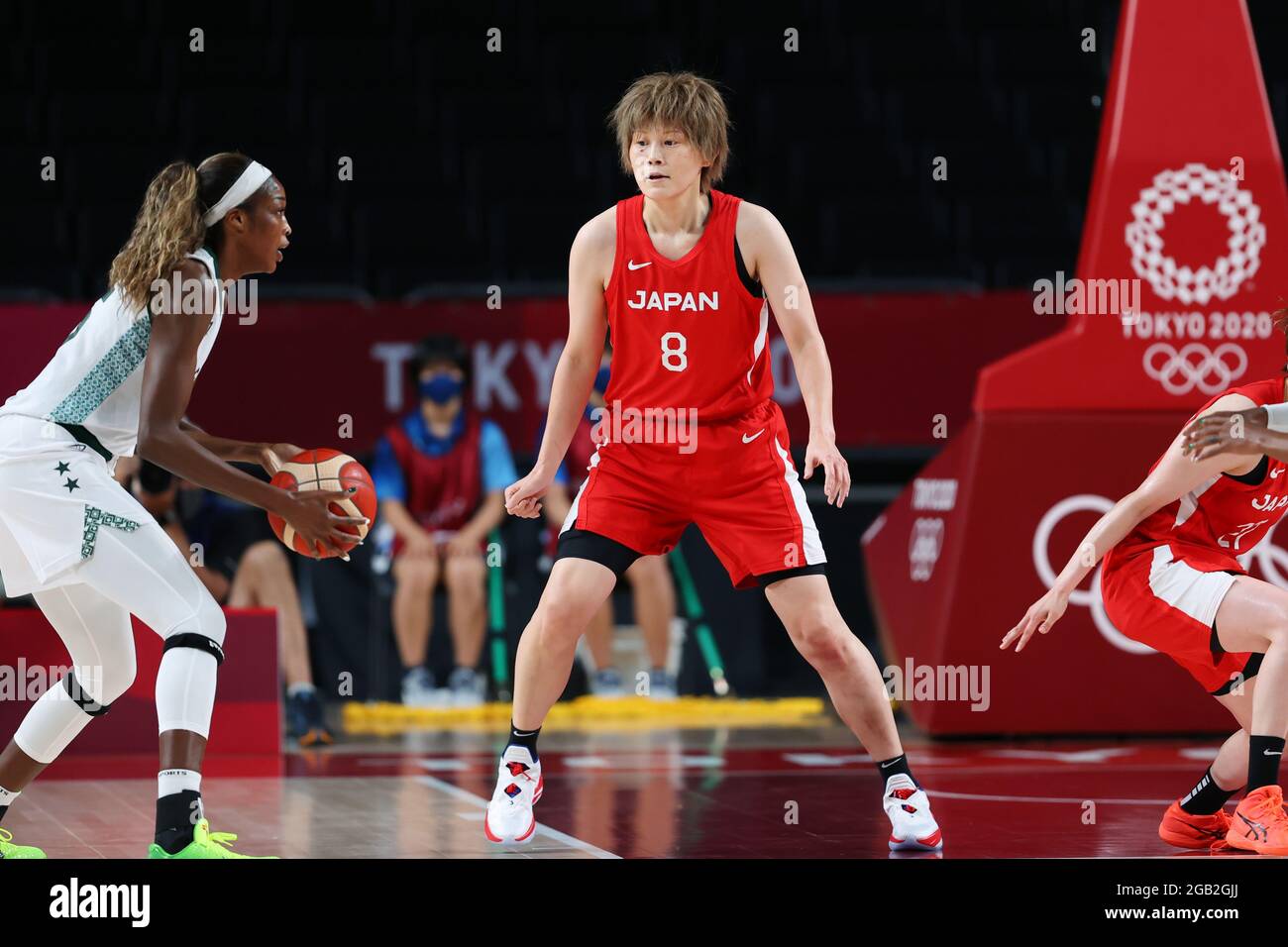 Saitama, Japan. 2nd Aug, 2021. Maki Takada (JPN) Basketball : Women's ...