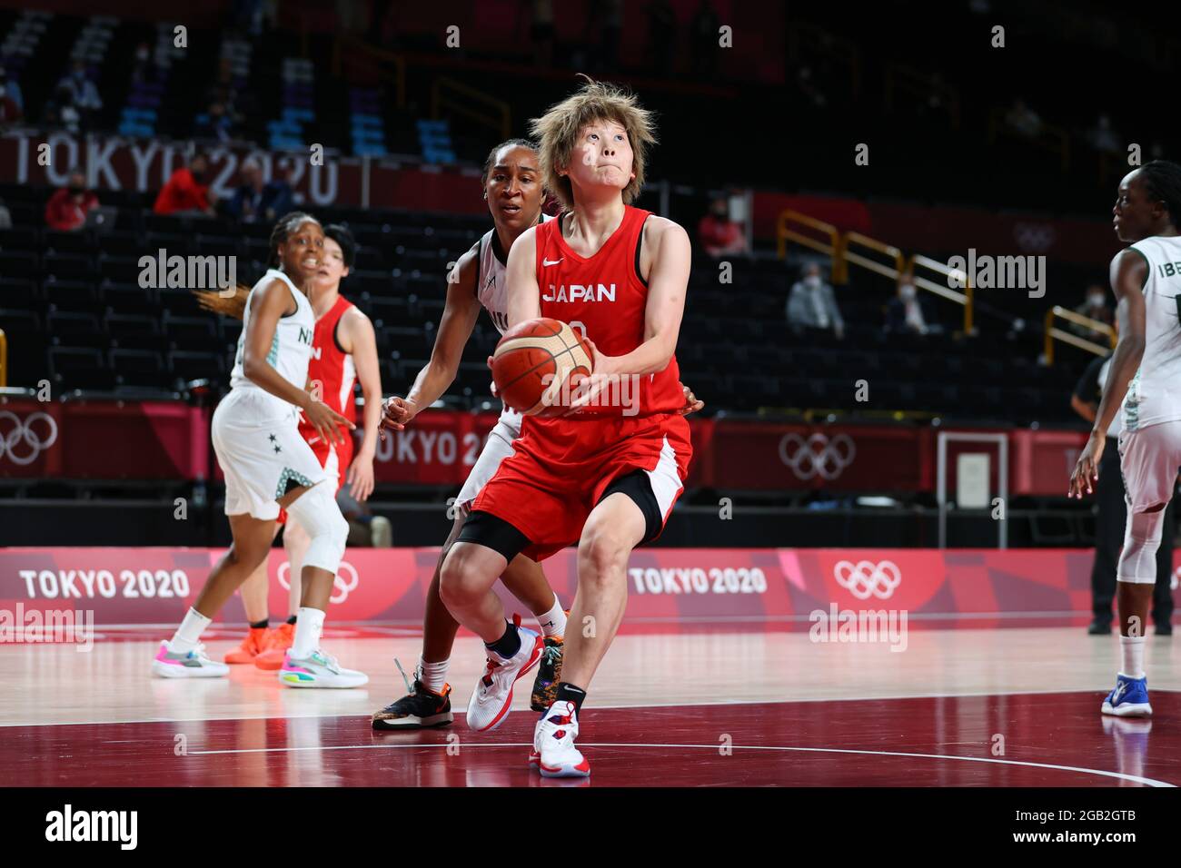 Saitama, Japan. 2nd Aug, 2021. Maki Takada (JPN) Basketball : Women's ...