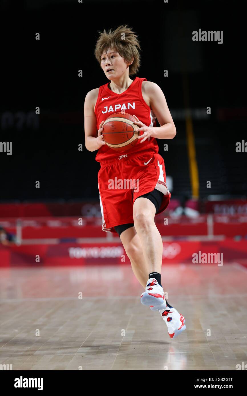 Saitama, Japan. 2nd Aug, 2021. Maki Takada (JPN) Basketball : Women's ...